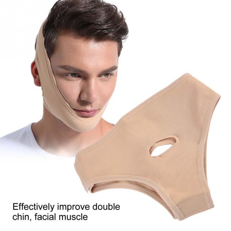 Buy 2 Sizes Unisex Facial Slimming Mask Bandages Thin V Shape Facial ...