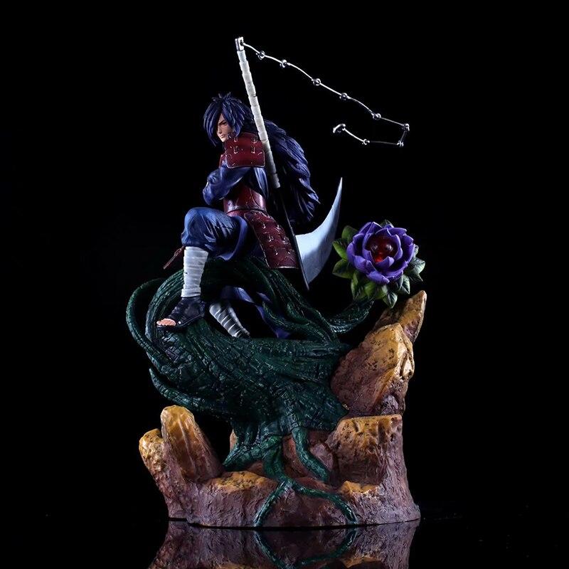 40cm Anime Madara gk Heykelcik Uchiha Madara Obito PVC Figür Model ...