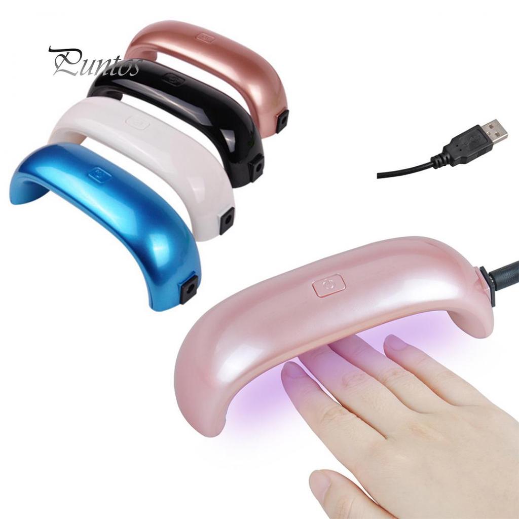 Buy Health Caring Portable USB Charged 9W Mini Manicure Lamp Nail Gel ...