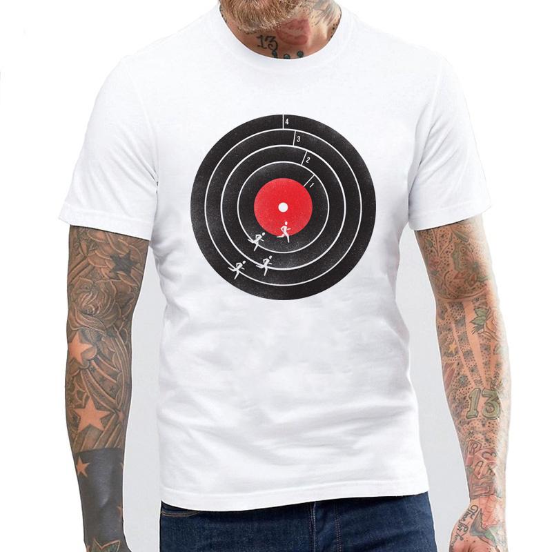Buy Men White Top Vinyl Running T Shirt at affordable prices — free ...