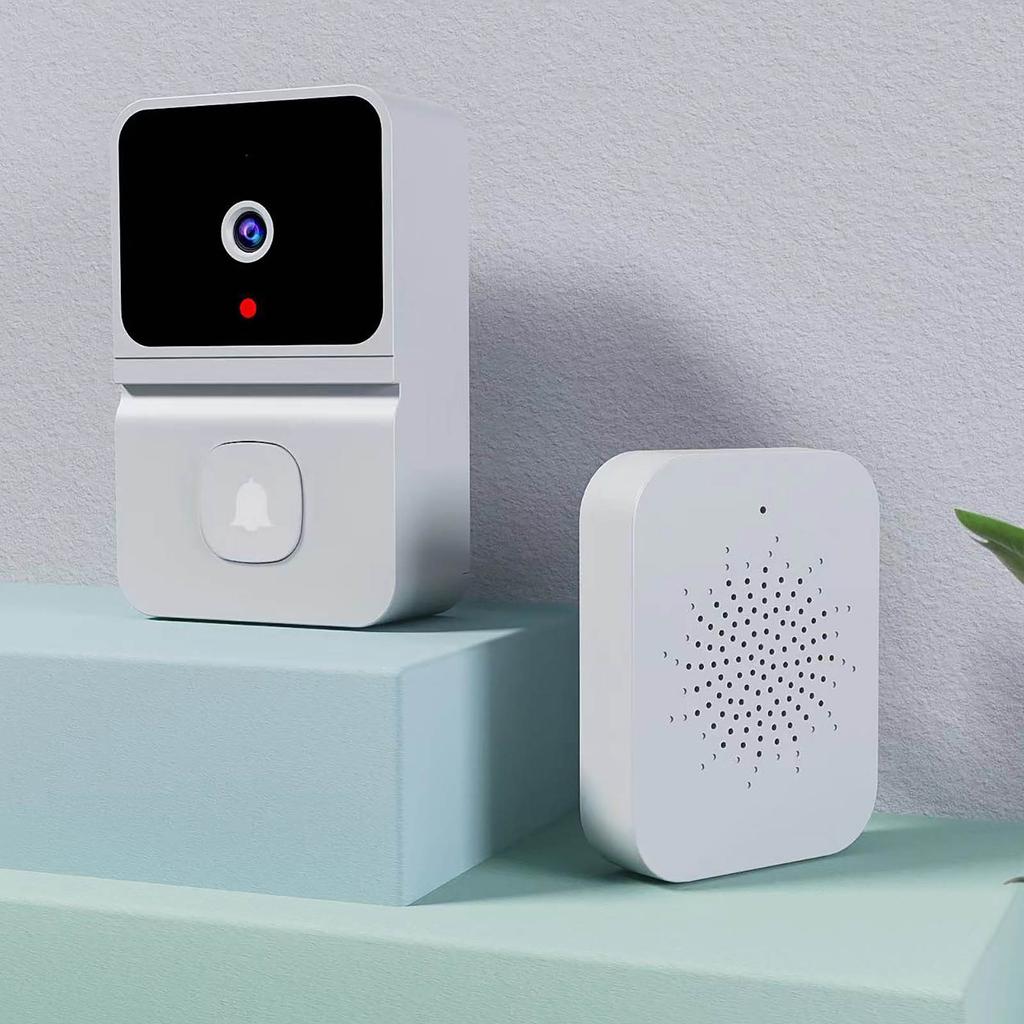 💰Kjøp Smart Wireless Video Doorbell Digital Visual Intercom WIFI Door ...