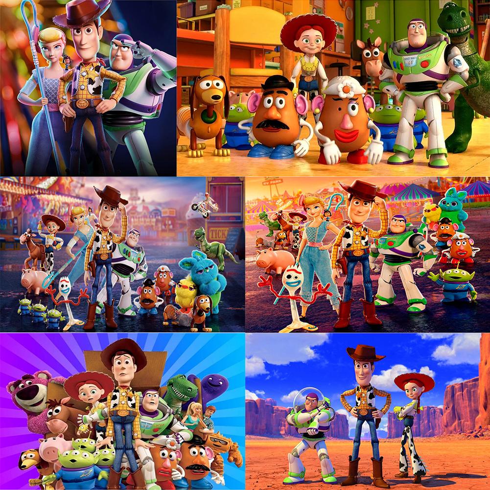 5D DIY Full Drill Diamond Painting Toy Story Cross Stitch Mosaic Craft ...