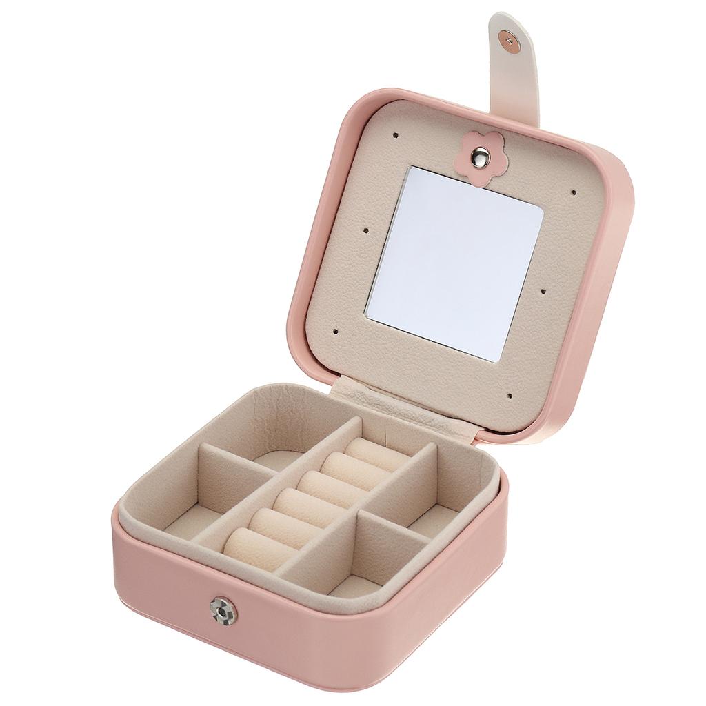 Cheap Jewelry Storage Box Portable Organizer Zipper Women Display ...