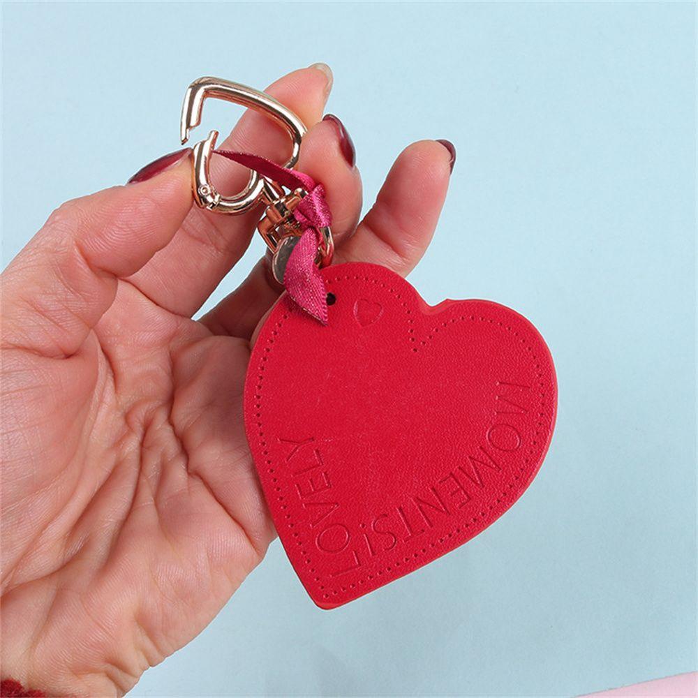 Cheap Key Ring Birthday Gift Bag Pendants Letter Leather Heart Key ...
