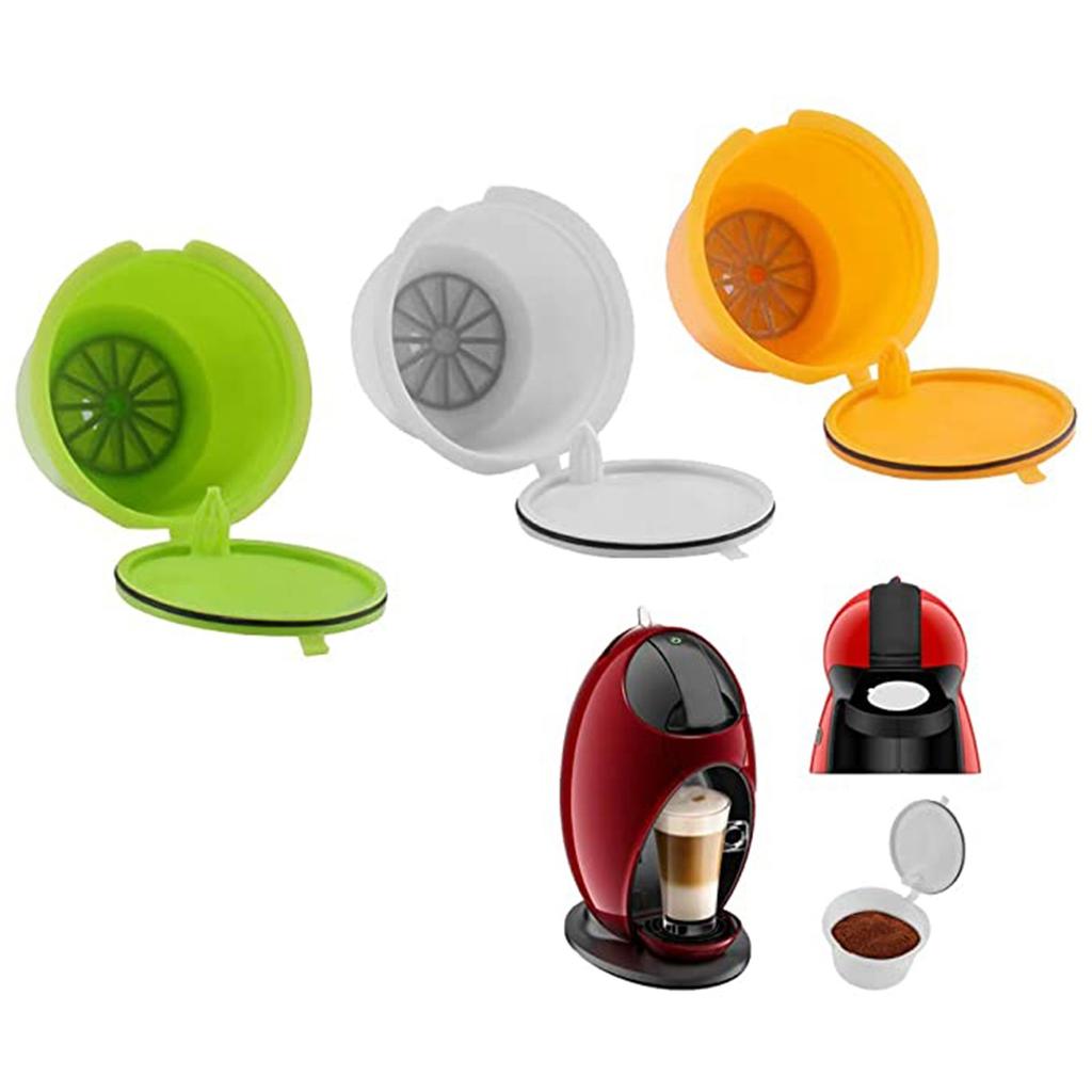 (H0826)Кофейная капсула Многоразовая капсула 3 чашки Капсульный фильтр ...