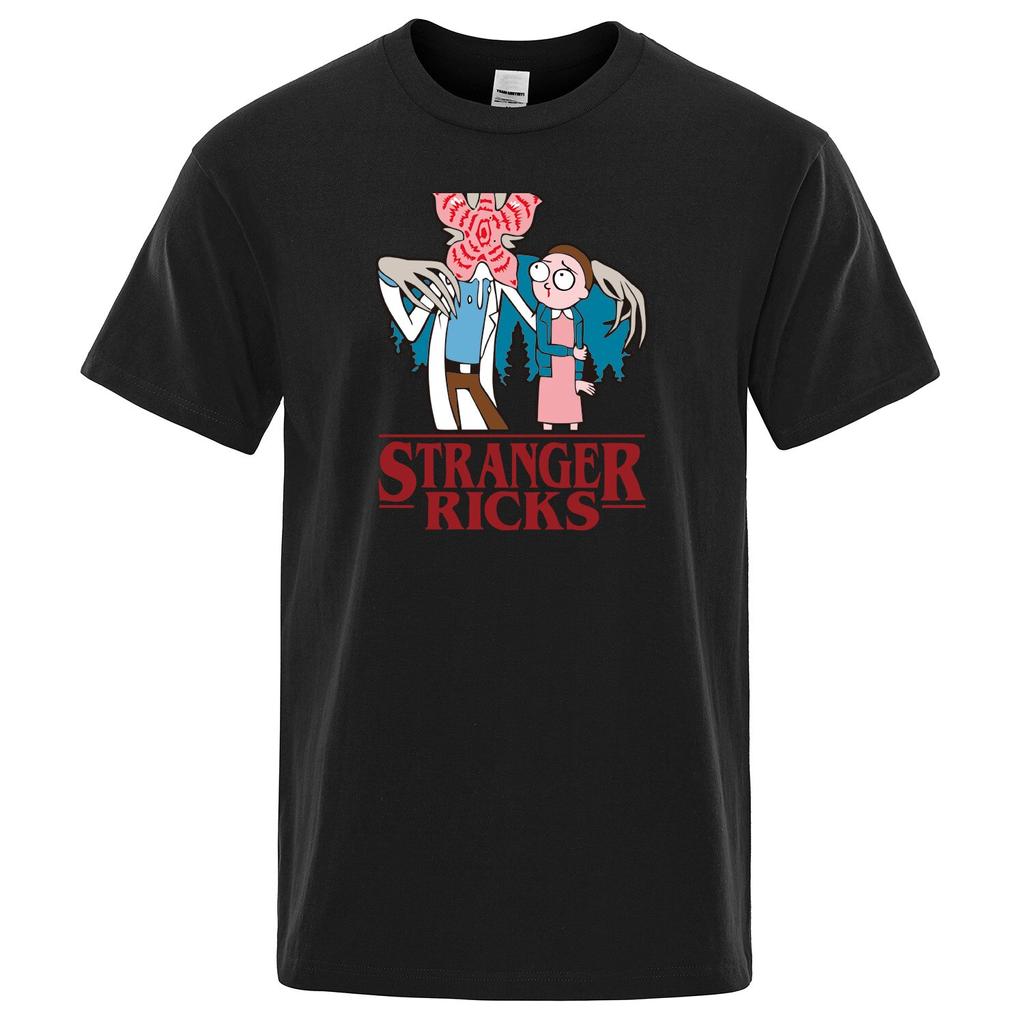 Buy Stranger Things T-Shirt Men Cartoon Anime Tee Shirt Hip Hop Funny ...