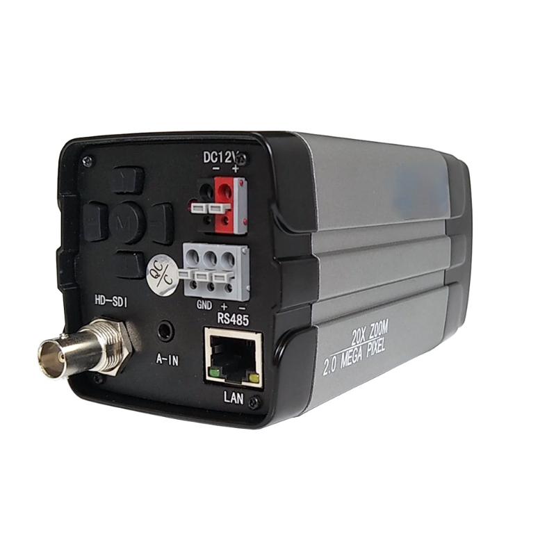 Buy 2MP SDI IP 1080p Box Video Camera 20x Zoom Audio Input for Distance ...
