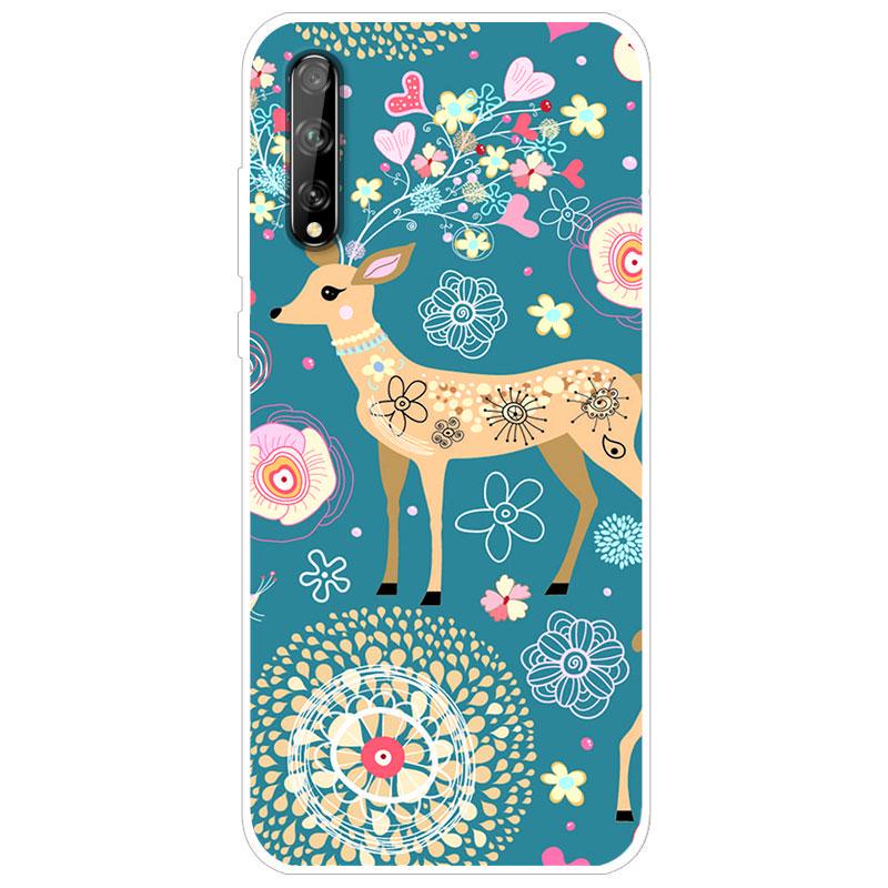 Buy For Huawei Y8P Silicone TPU Back Cover Soft Phone Case For Huawei ...