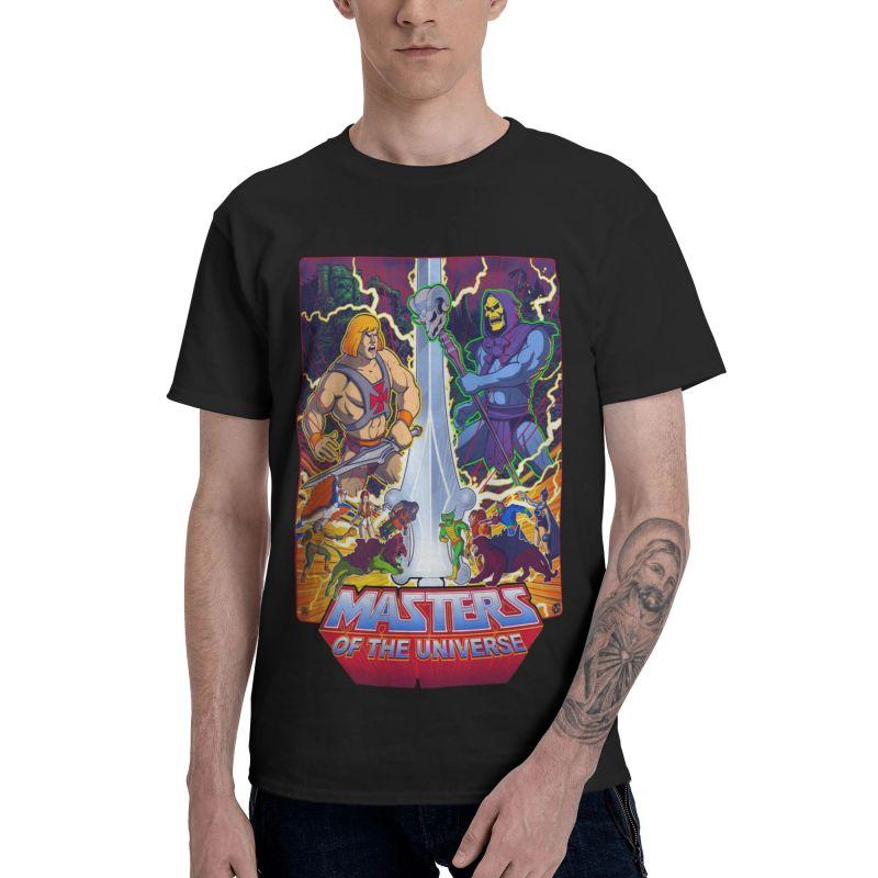 Buy Vintage He-Man And The Masters Of The Universe T Shirts Men Short ...