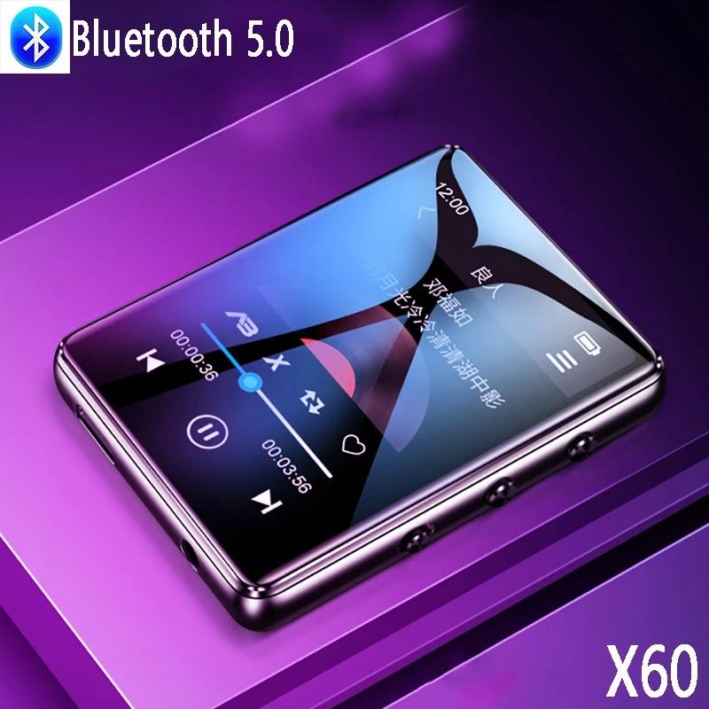 Buy Bluetooth 5.0 8-128GB Metal MP3 Player Full Touch Screen Built-in ...