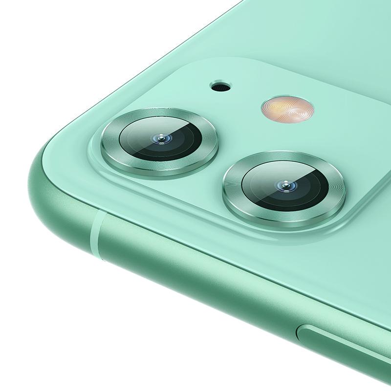 Buy Baseus 0.4mm Rear Camera Ring For iPhone 11 Camera Lens Screen ...