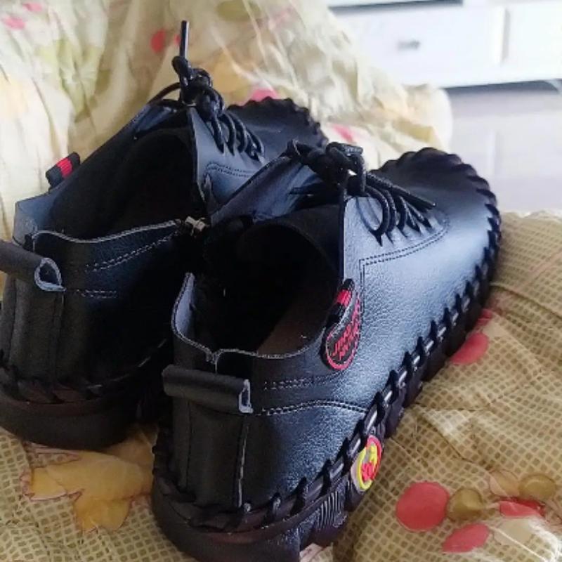 Buy Soft Bottom Thick Bottom Hand Sewing Threading Women's Shoes 2022 ...