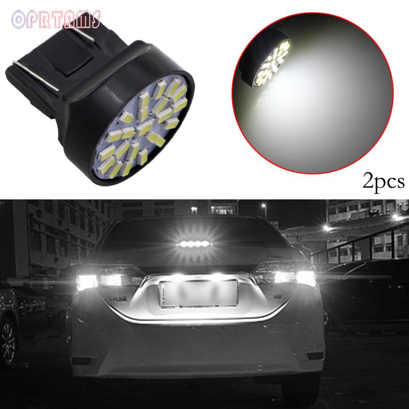 Buy 2 Pcs 12V T20 W21 / 5W Car Modeling Light LEDS SMD 3020 1206 Brake ...