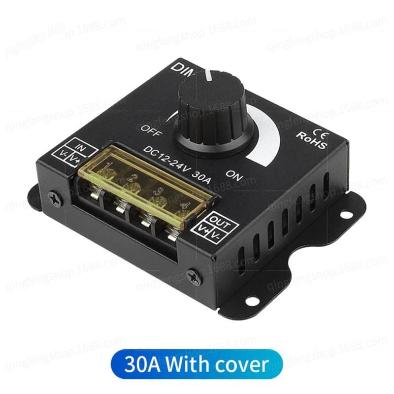 Buy 12v 24v 30a Led Dimmer Controller Pwm Dimming Control For Single ...