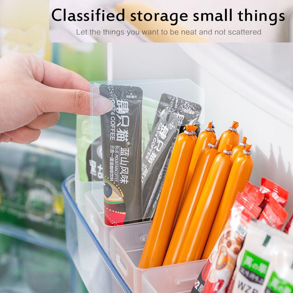 Kjøp 2Pcs/pack Refrigerator Side Door Storage Box Seasoning Sauce ...