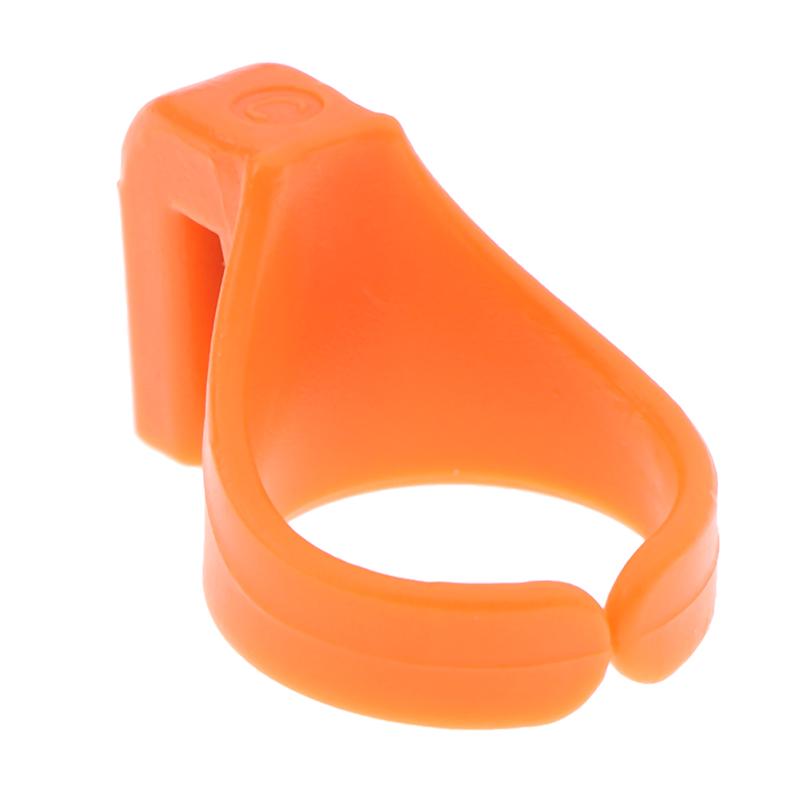 Buy 3Pcs Plastic Sewing Thimble Ring With Blade Finger Thimble Thread ...