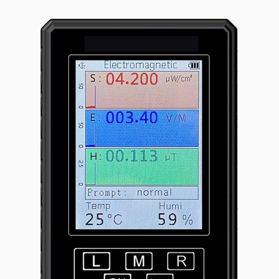 💰Kjøp BR-9A XR2 PRO Professional EMF Radiation Tester Handheld Sturdy ...