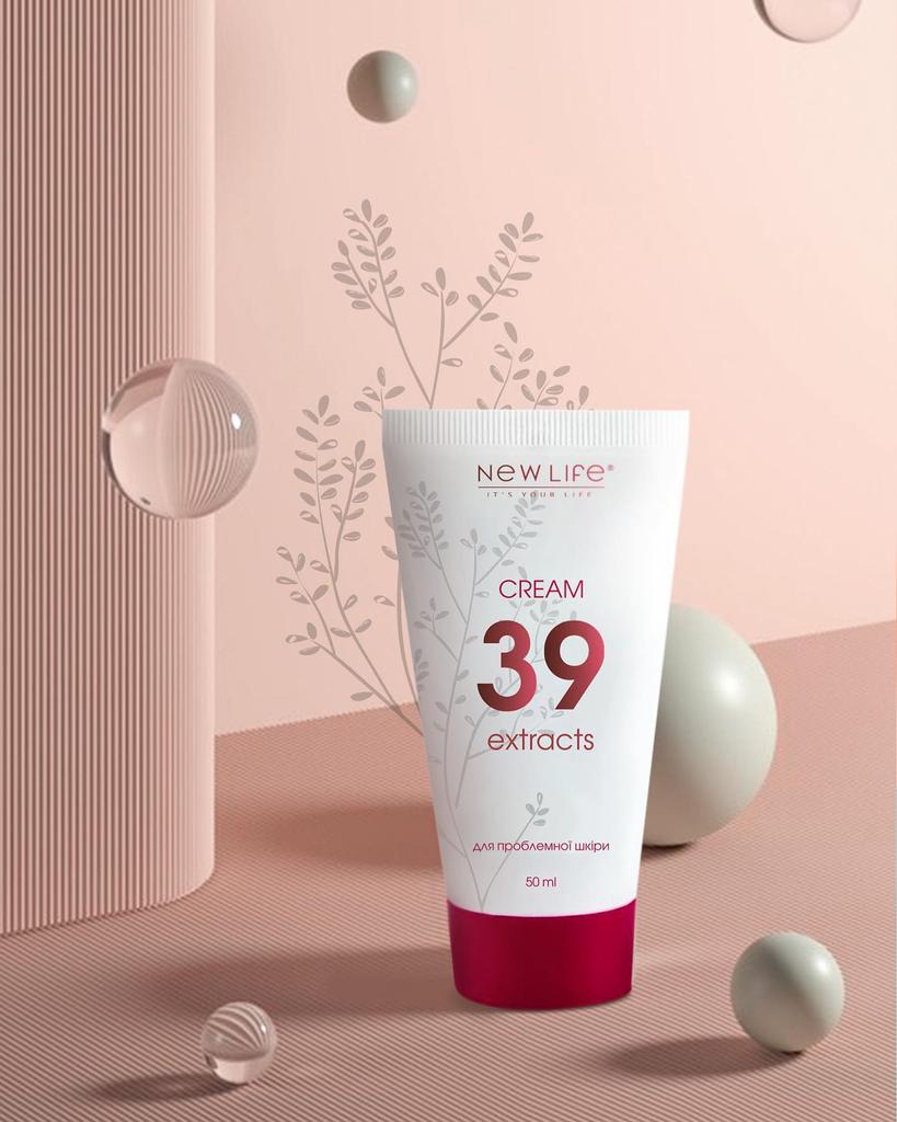 Cheap Cream For Problem Skin 39 Extracts New Life Eliminates Acne ...