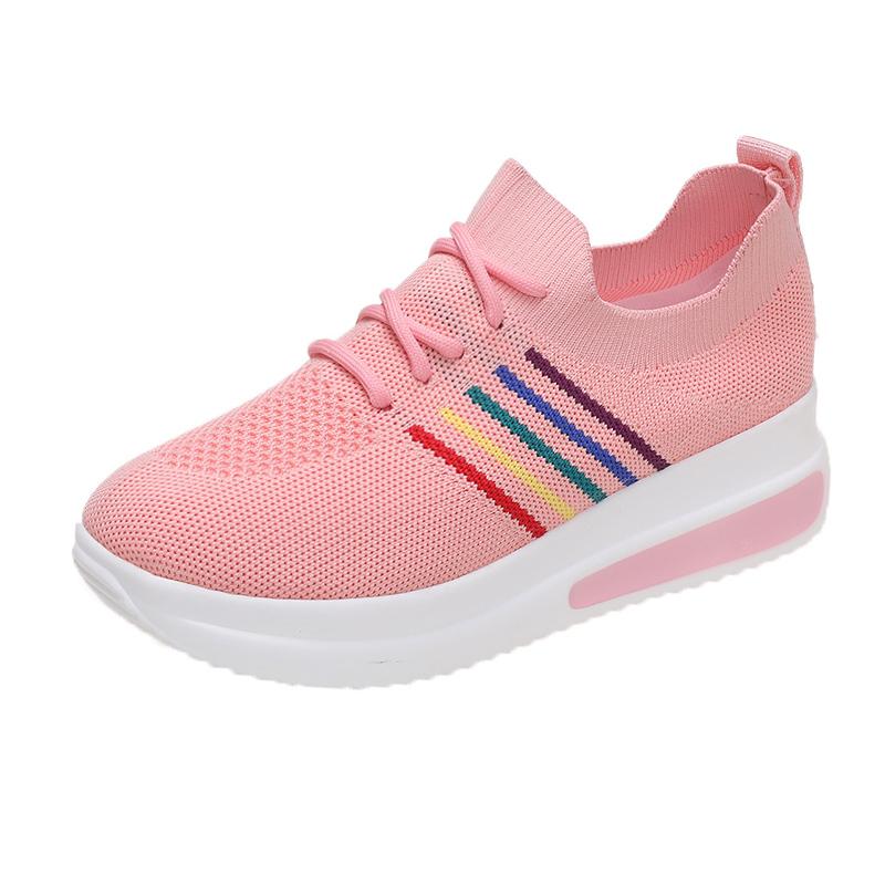Cheap Ladies Lace Up Platform Sneakers Fashion and Popular All Match ...