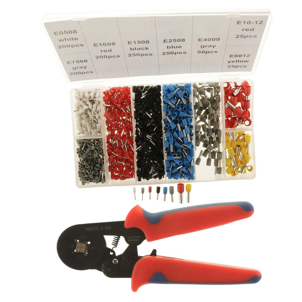 Buy Crimp Tool with 1200pcs Terminals Sets and Piler at affordable ...