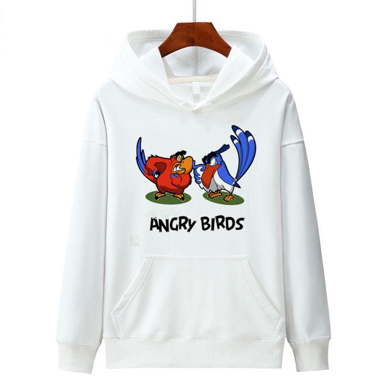 Buy The Real Angry Birds Hoodies For Men Vintage Custom Graphic ...