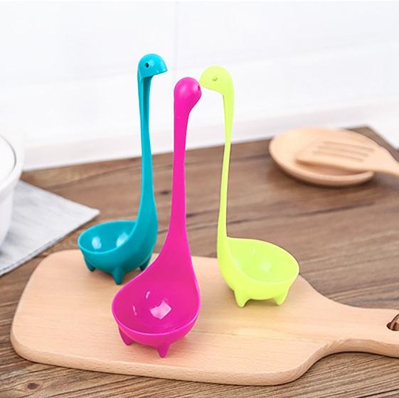 Buy Loch Ness Monster Soup Spoon Noodle Spoon Mama Colander Baby Tea ...