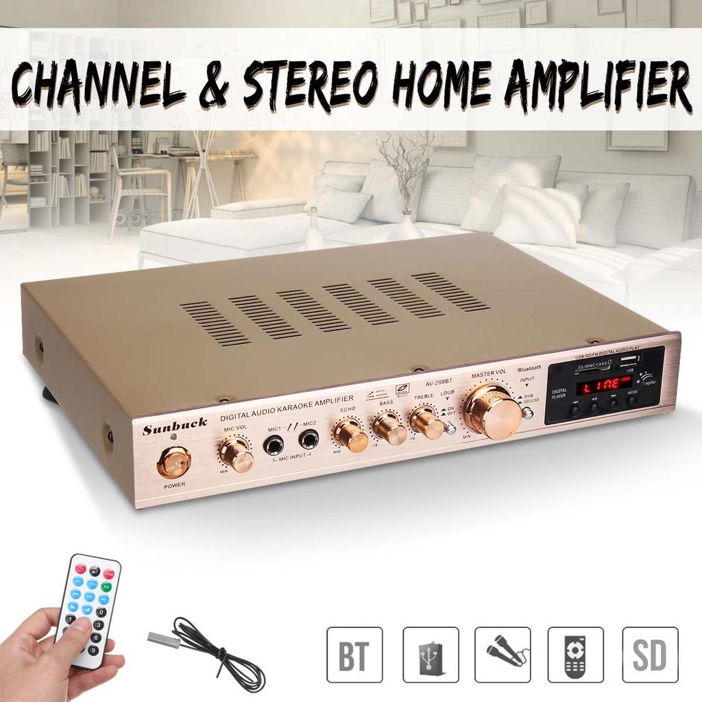 Buy 720W 5 Channel Home Digital Audio Amplifier Auto Car AV HiFi Class ...