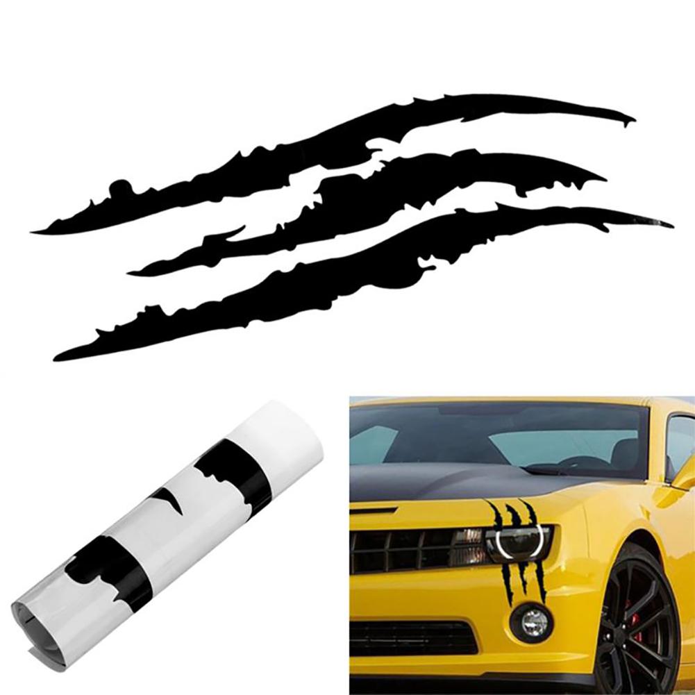 Buy 1 X Car Headlight Scratch Stripe Decal Sticker Claw Slash Vinyl ...