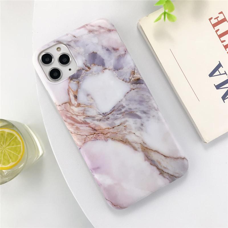 Buy Marble Smooth Case For iPhone X 8 7 6 6S Plus XR XS MAX 11 PRO Soft ...