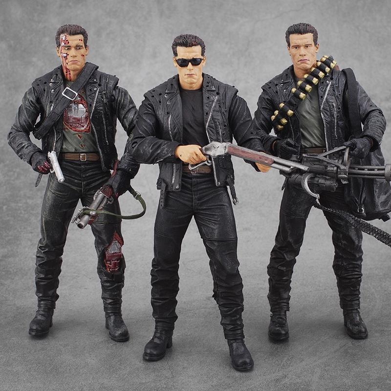 Buy The Terminator 2 Action Figure T-1000 T-800 Pescadero Hospital ...