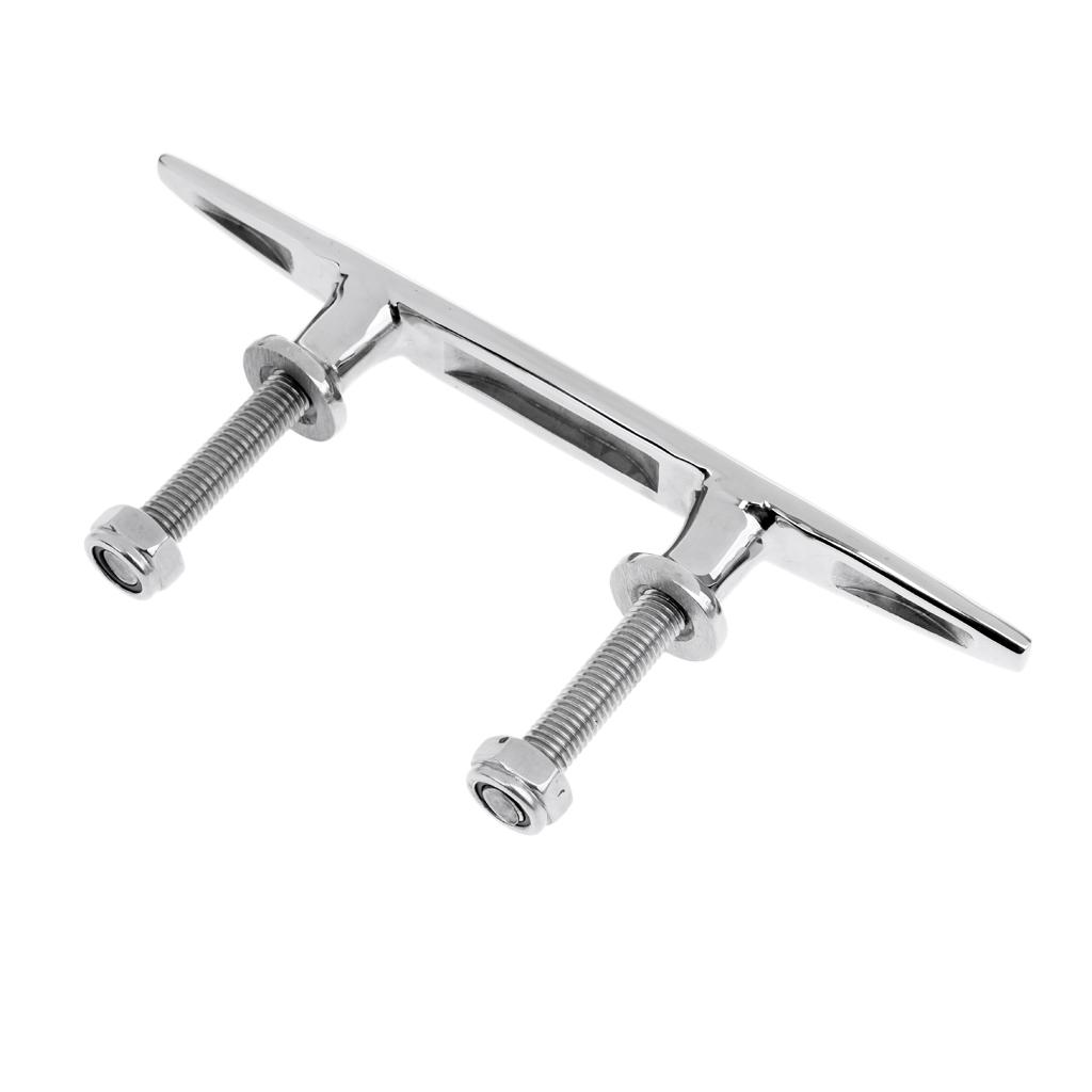 Buy Heavy Duty Boat Cleat Stud Mount Marine Grade 316 Stainless Steel ...