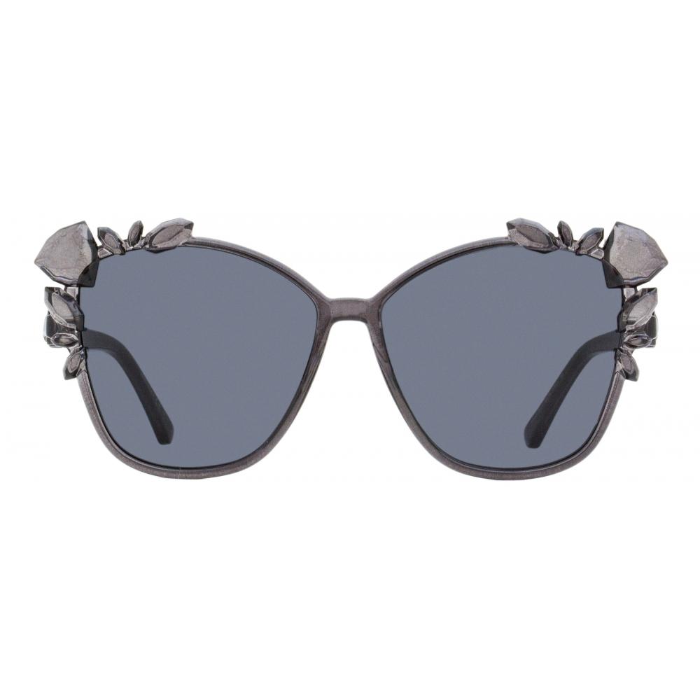 Jimmy Choo Женские солнцезащитные очки к 25-летию Mya KB7IR Серые 59 мм ...