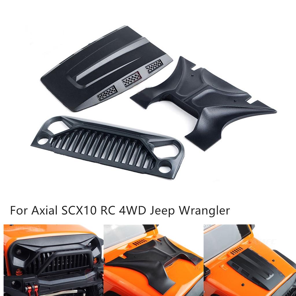 Buy [CS] Air Inlet Grille Front Face & Engine Hood For 1/10 RC Rock ...