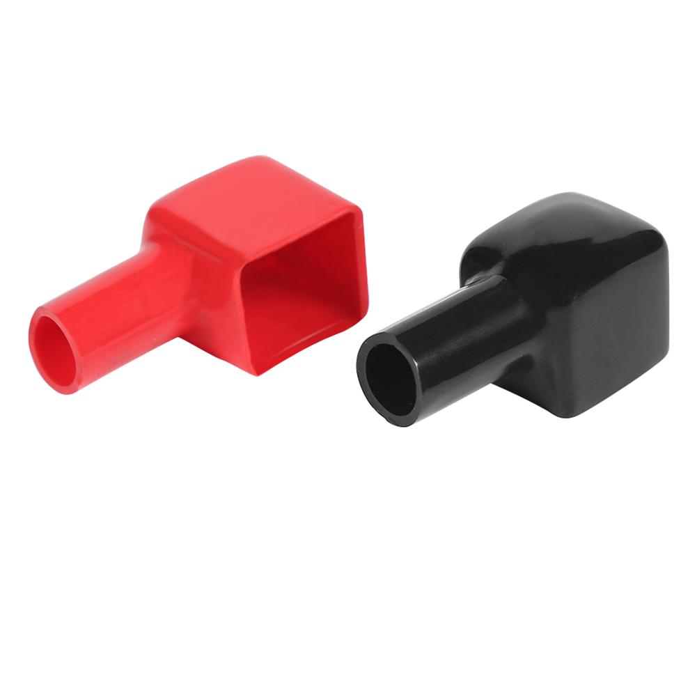 Satın alın 1 Pair Car Battery Terminal Covers Insulation Caps Red ...