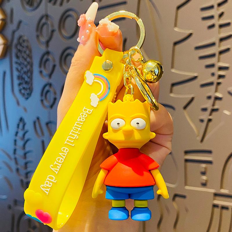 Buy Cute Cartoon Keychain Keyring Bag Pendant Key Ring Chain at ...