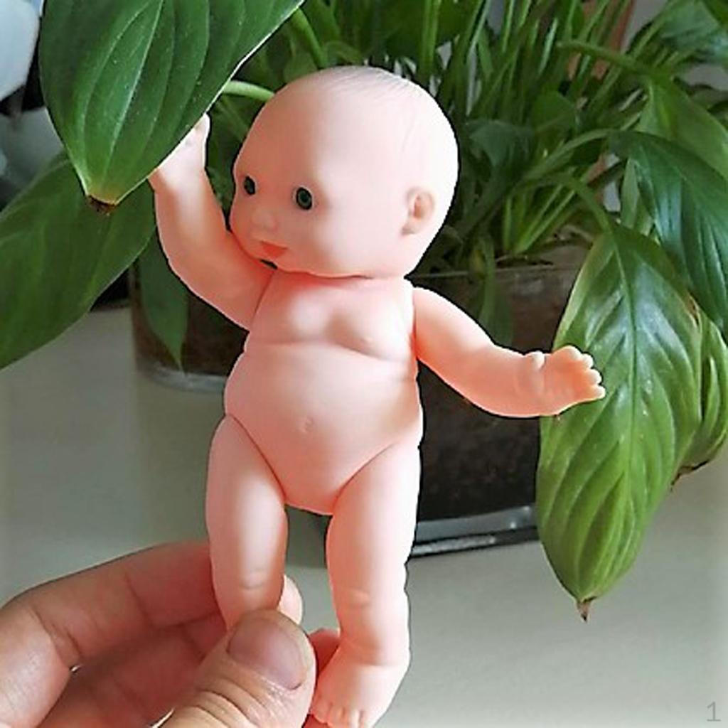 Buy 11cm Realistic Baby Doll Vinyl Newborn Infant Simulation Model Kids ...