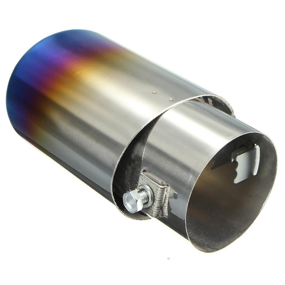 Buy Exhaust Tail Pipe Car Exhaust Pipe Tail Muffler Tip Universal Trim ...