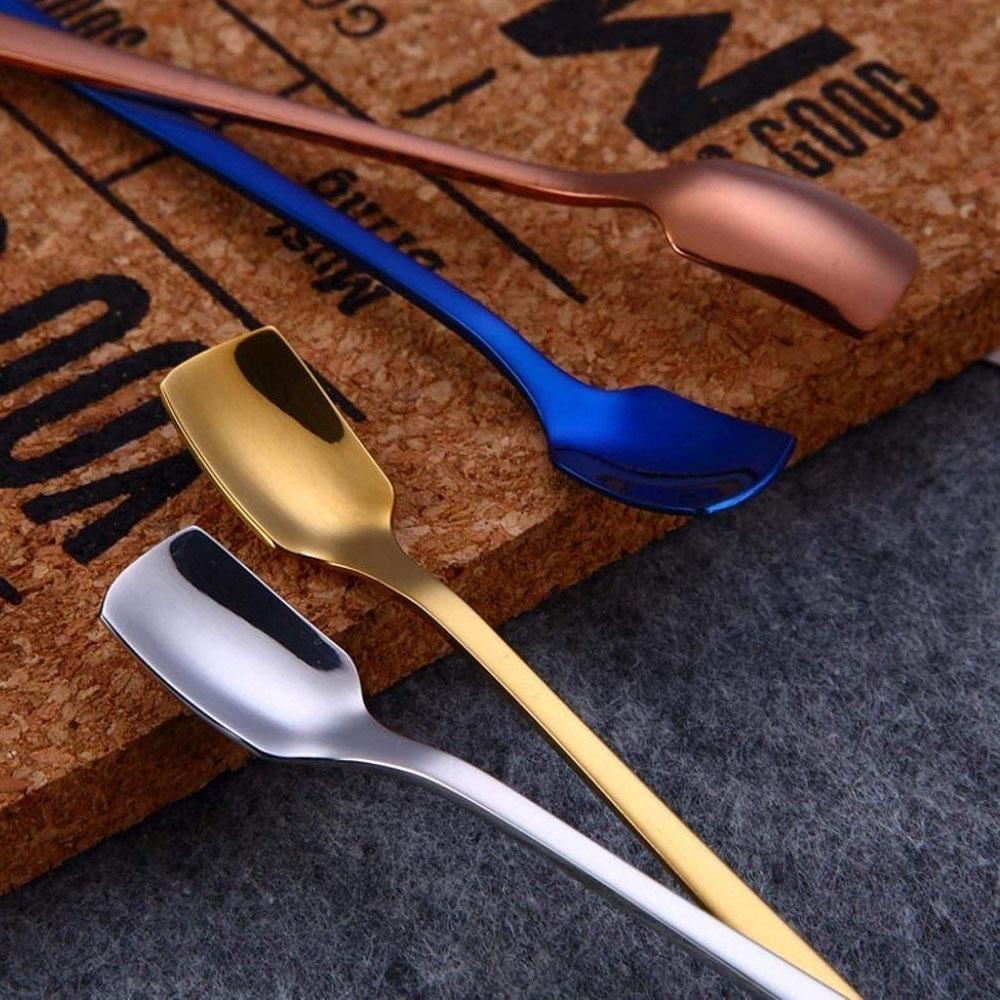 Buy 1Pcs Stainless Steel Long Handle Iced Tea Spoon Coffee Spoon Cold ...