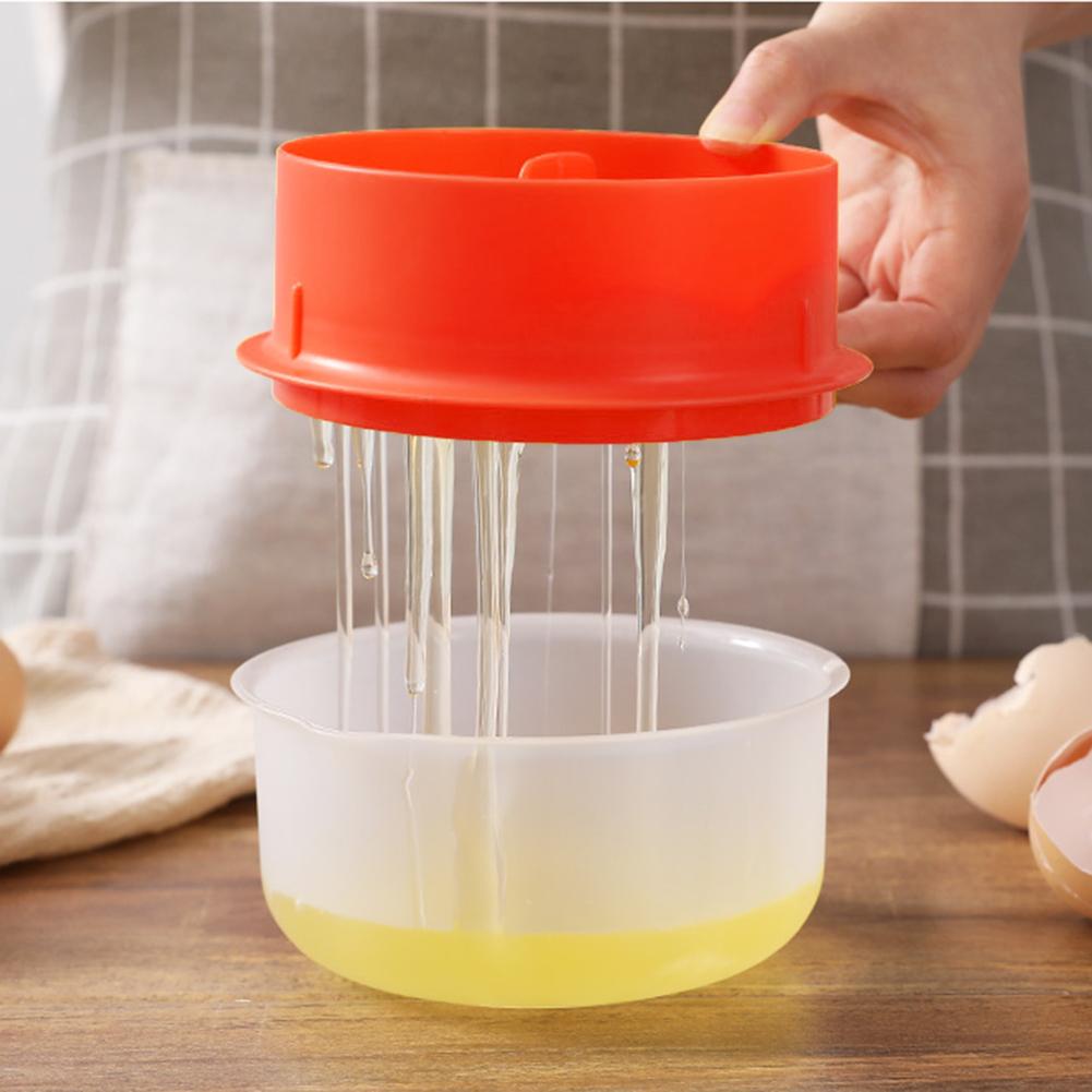Buy Egg White Yolk Separator Cooking Plastic Large Capacity Egg Filter ...