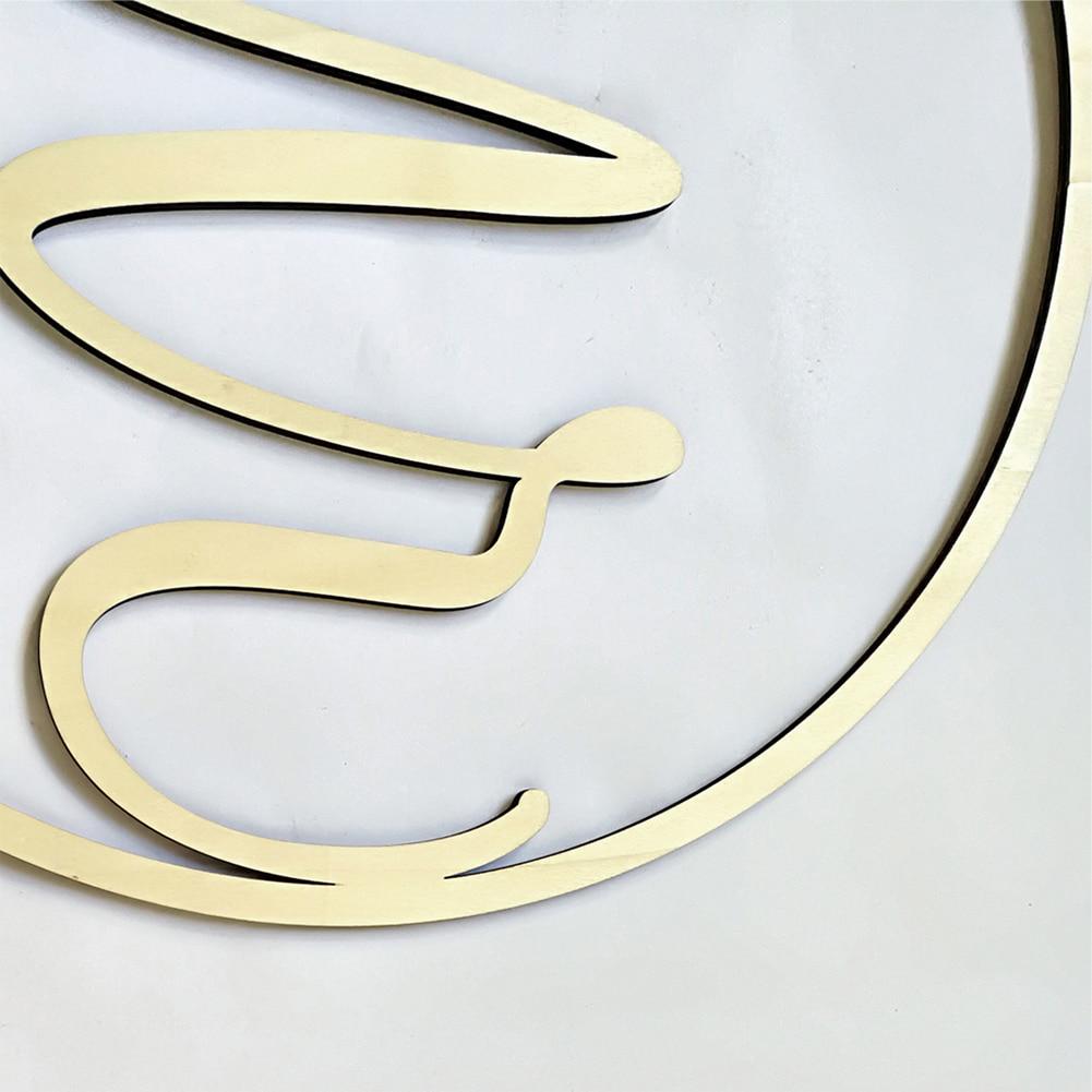 Cheap Chair Back Decorations Round Hall Letters Party Home Props ...