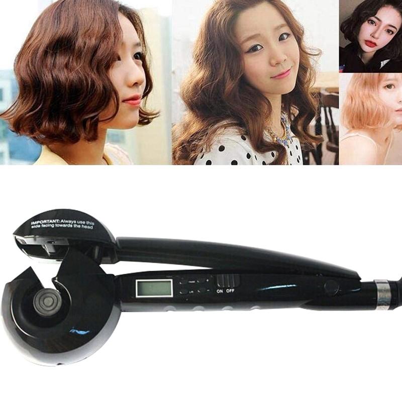 Buy LED Display Auto Curling Iron Snail Curling Iron Electric Curling Artifact Wave Curling ...