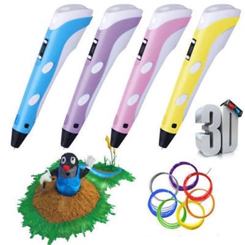 Buy 3d Printing Pen 3D Printer Drawing Pen Creative Gift for Kids ...
