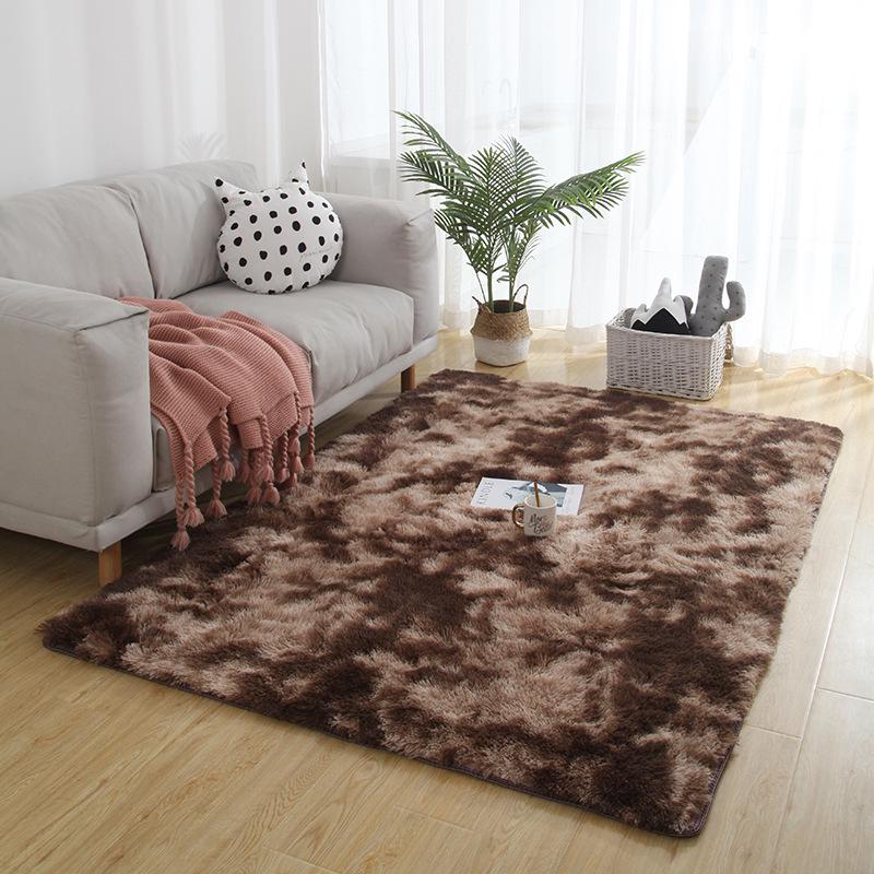 Buy Four Season Household Tie Dyed Carpet Bedroom Plush Soft ...