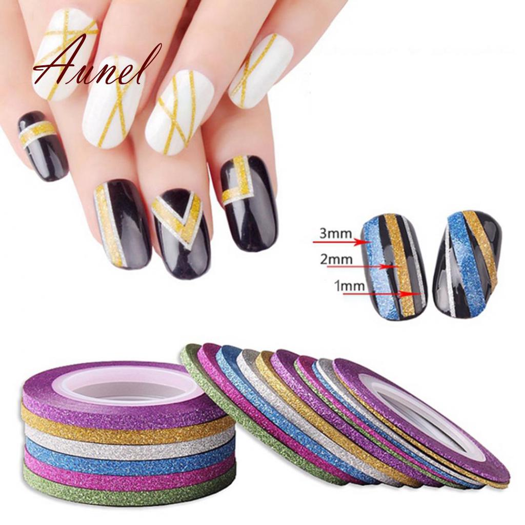6 Color-Matching Strips And Reels With Diy Nail Art Tips To Decorate ...