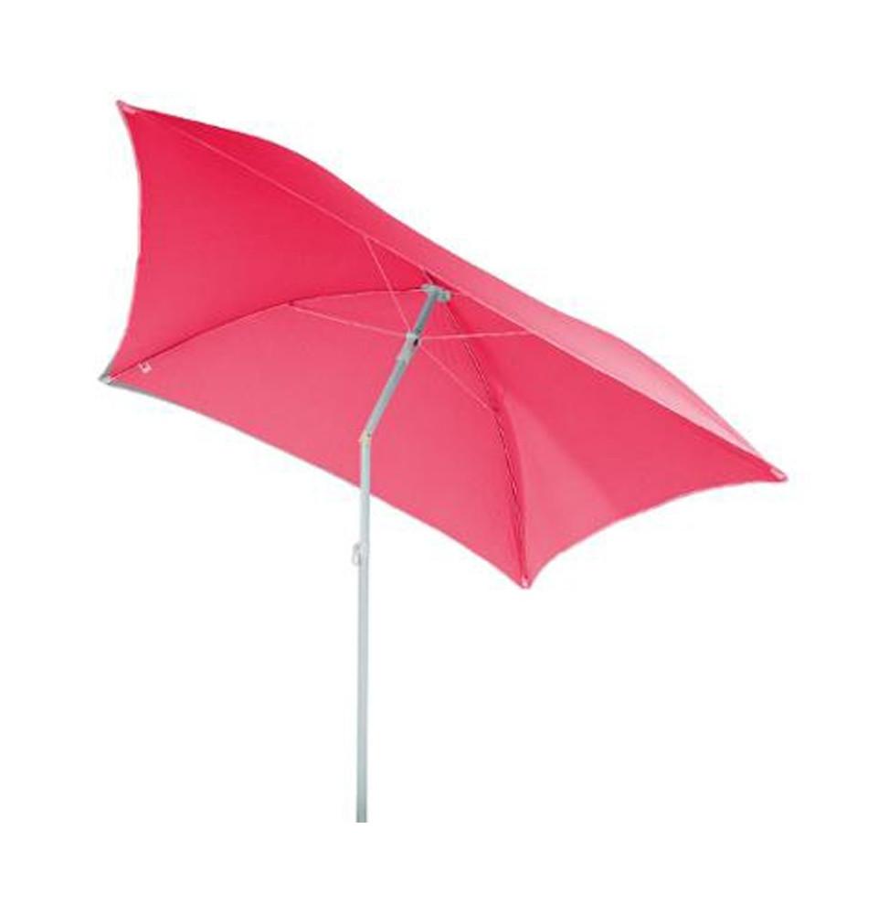 Buy Square Beach Umbrella - Helenie - 180 X 180 X 200 Cm - Raspberry at ...