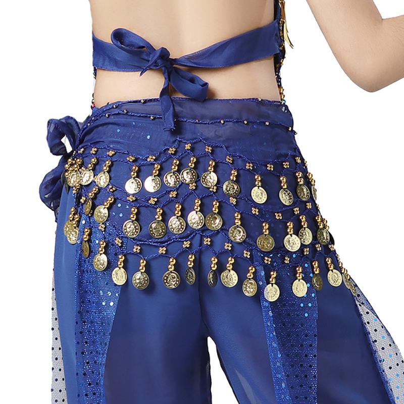Buy 88 Coins Children Belly Dance Waist Chain Chiffon Delicate Indian ...