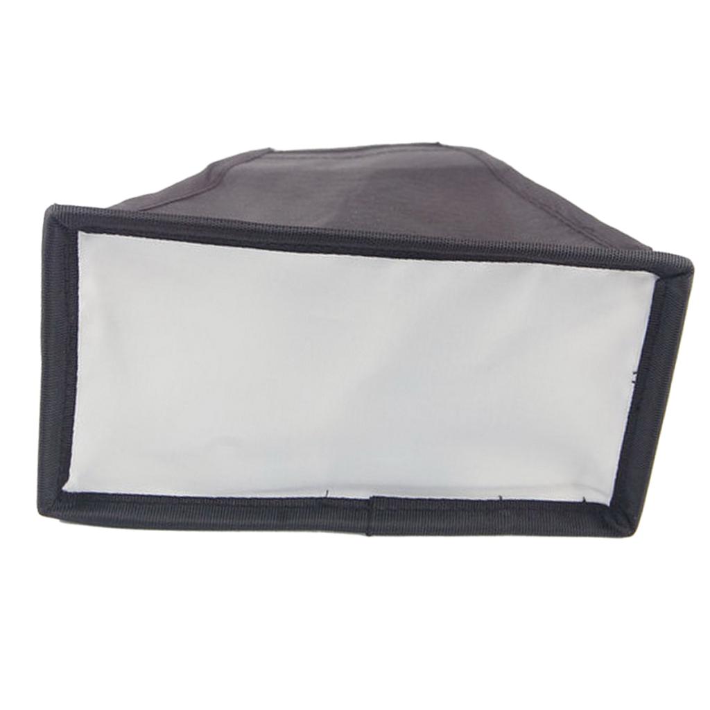 Buy 8x15cm Digital SLR Camera Flash SoftBox Diffuser Portable Foldable ...