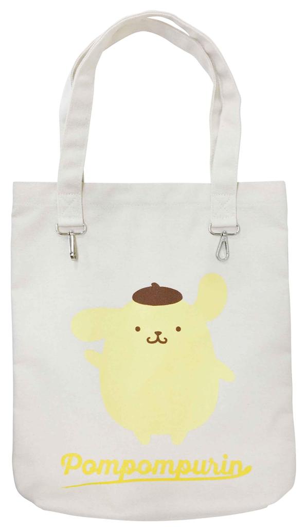 Eye Planning Sanrio Characters Combine Tote Vertical Pom Pom Purin Ш350 ...