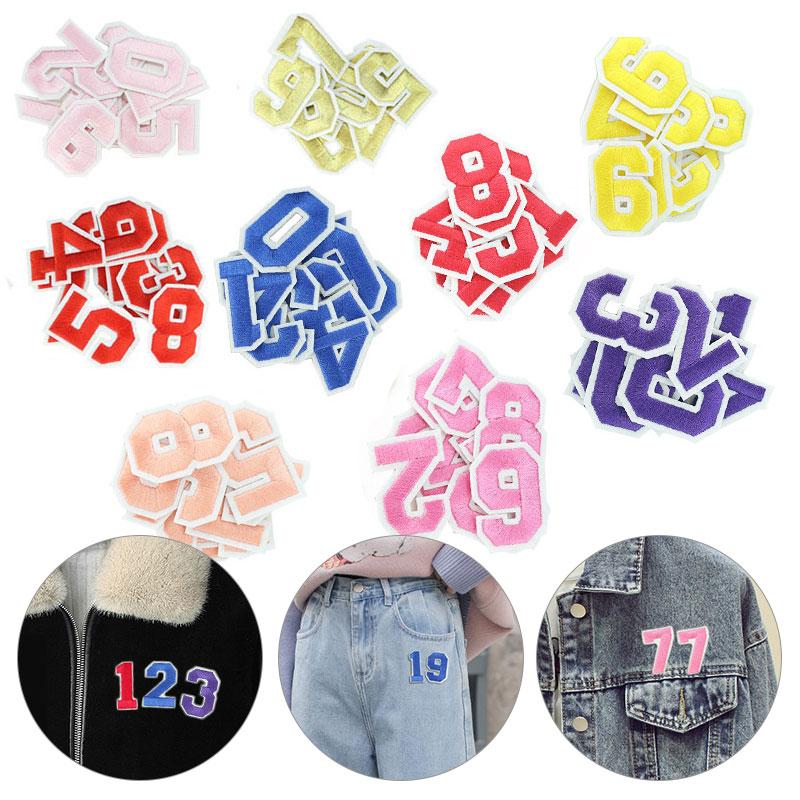 Buy 10pcs/set Sew On Embroidered Applique Clothes DIY Iron On Patches ...