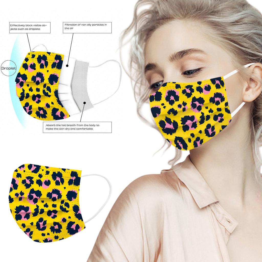 Satın alın Disposable Unisex Mask Disposable Soft Masks For Adults 3-Layer Masks | Joom